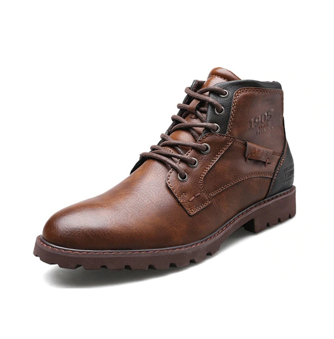 Vintage Leather Boots For Men