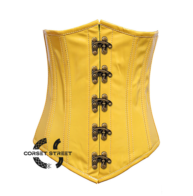 Yellow Underbust Corset