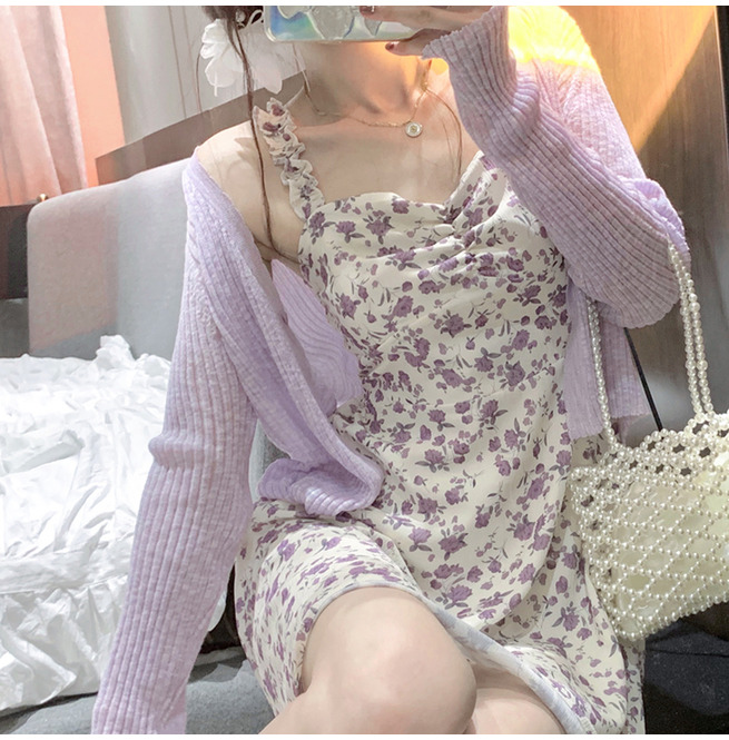 Sweetheart Neck Floral Sleeveless Cottagecore Dress Rebelsmarket