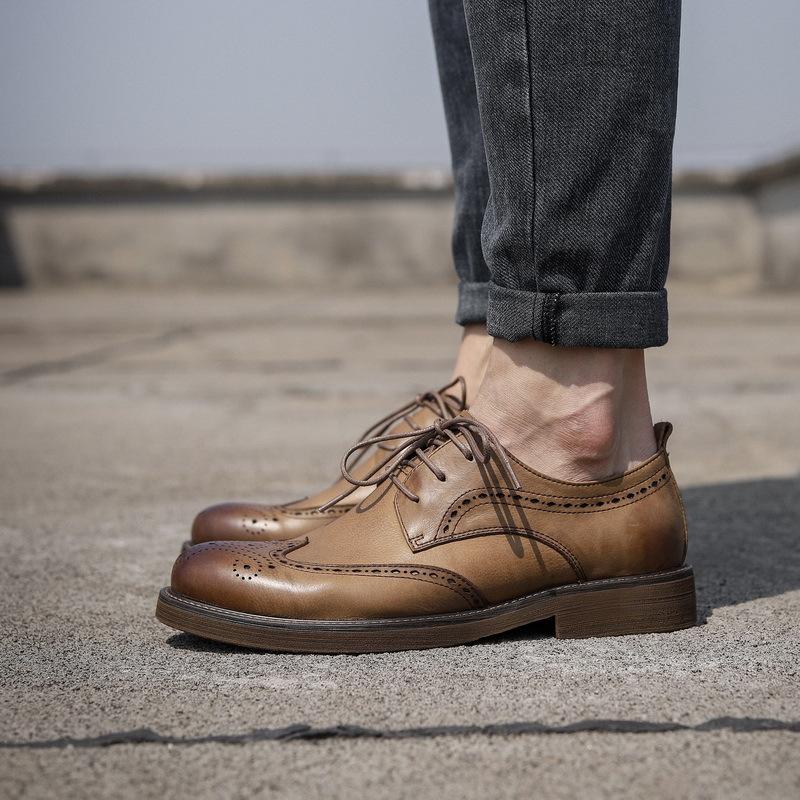 Handmade Men's Classic Leather Formal Shoes | RebelsMarket