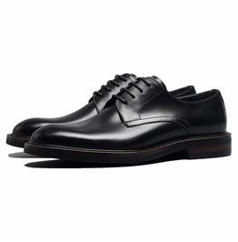 Handmade Men's Leather Elegant Derby Shoes | RebelsMarket