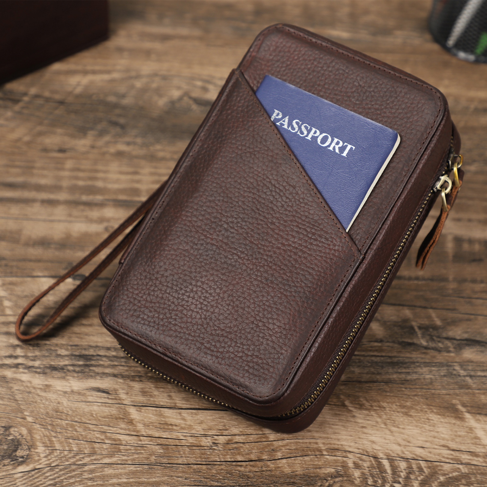 Vintage Leather Tech Case | RebelsMarket