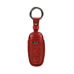 Custom Genuine Leather Key Case for Audi 2019-21 Models | RebelsMarket
