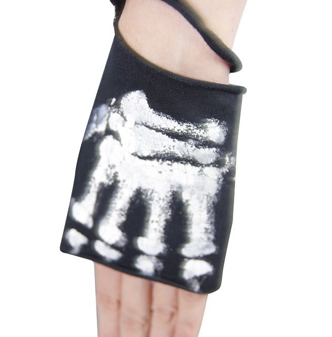 Gothic Black Women's Fingerless Gloves – Style in 95% | RebelsMarket