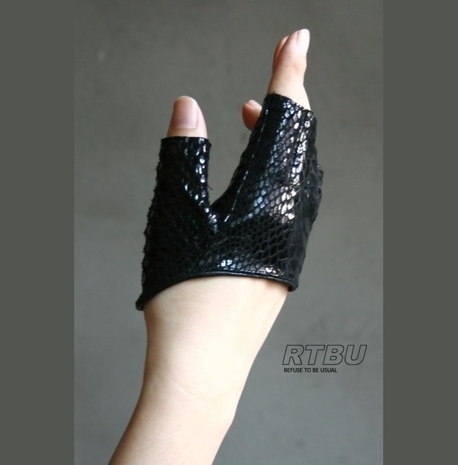 Punk Genuine Leather Lambskin Runway Biker Riding | RebelsMarket