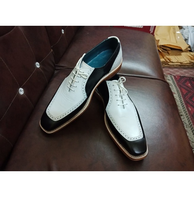 Men Two Tone Formal Shoes, Spectator Shoes, Dress | RebelsMarket
