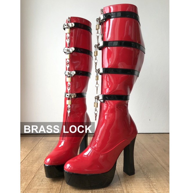 Rtbu Troops Lockable Zip Brass Padlock Strap Knee 12cm | RebelsMarket
