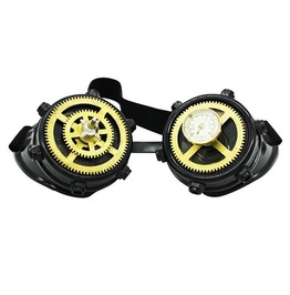 Steampunk Burning Man Clock Gear Wheel Welding Goggles | RebelsMarket