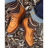 Handmade Mens Wing Tip Good Year Welted Shoes, Men Tan | RebelsMarket