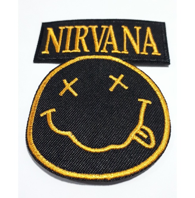 Nirvana Smiley Patch