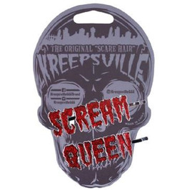 Scream Queen Red Glitter Hair Pin Clips | Kreepsville | RebelsMarket